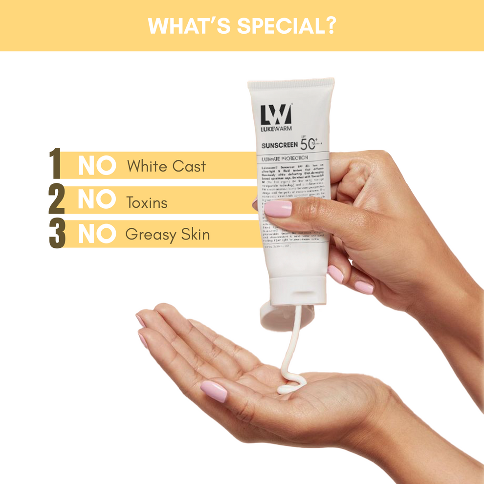 Lukewarm Sunscreen SPF 50+ PA++++ - Ultimate Protection : ClickOnCare.com