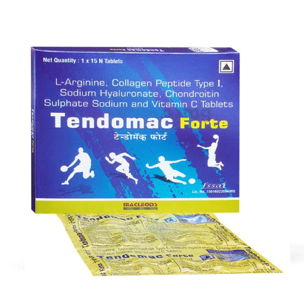 Buy Tendomac Forte, 15 Tablet Online : ClickOnCare.com