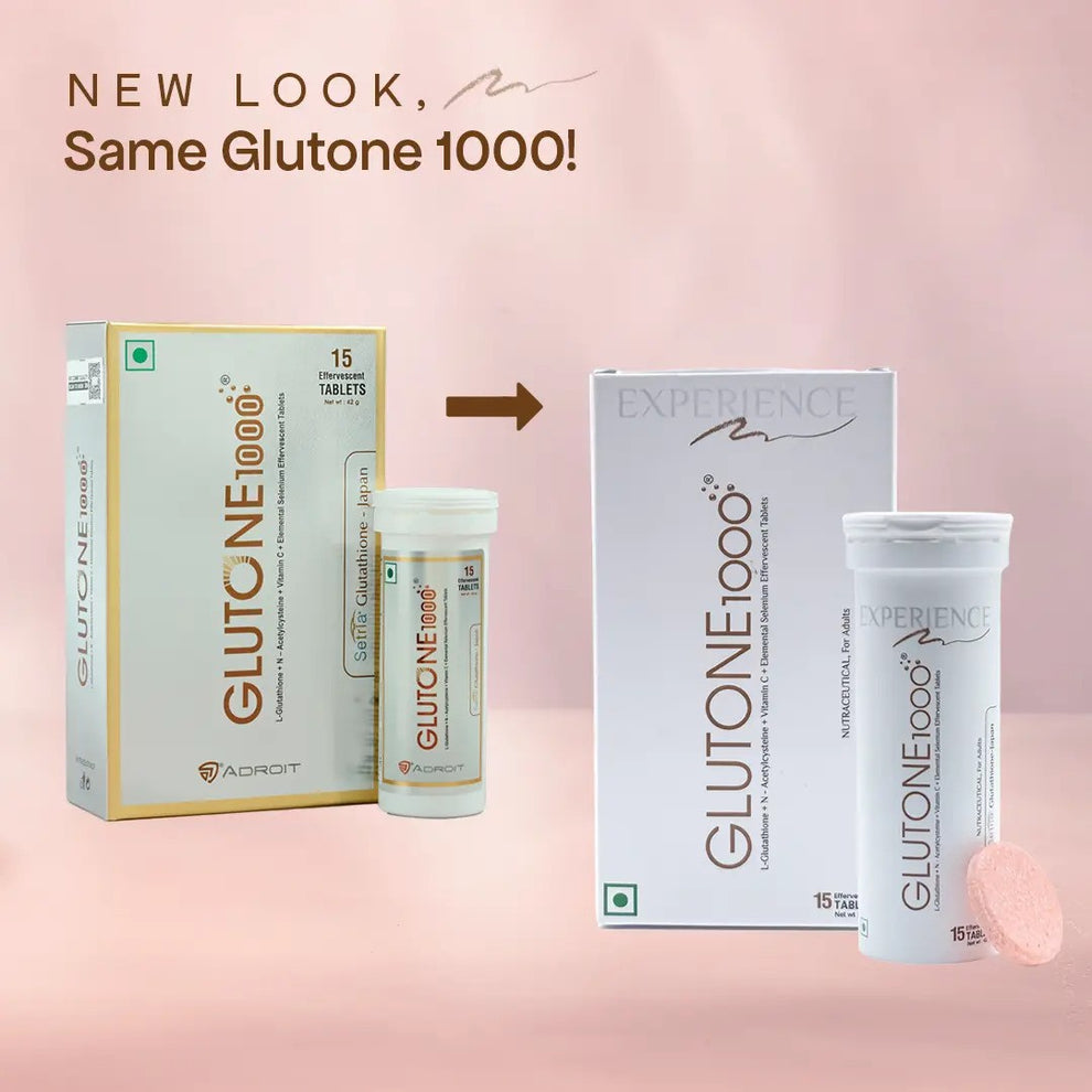 Glutone 1000, 15 Tablets : ClickOnCare.com