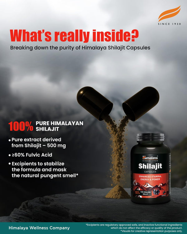 Himalaya Shilajit Capsules, 60s – ClickOnCare