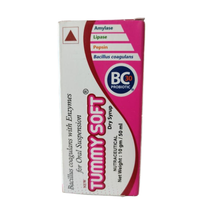 Tummy Soft Dry Syrup, 50ml : ClickOnCare.com