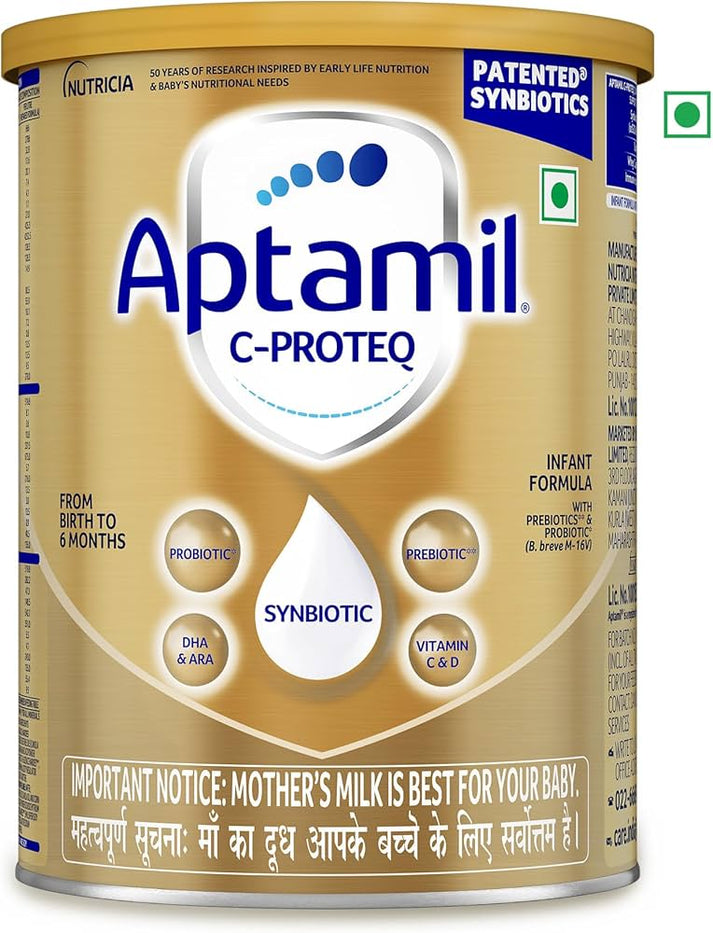 Aptamil C-ProteQ, (From Birth to 6 months), 400g Tin – ClickOnCare