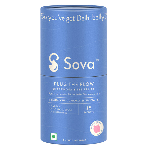 Sova Plug the flow Diarrhoea & IBS Relief No Added Sugar : ClickOnCare.com