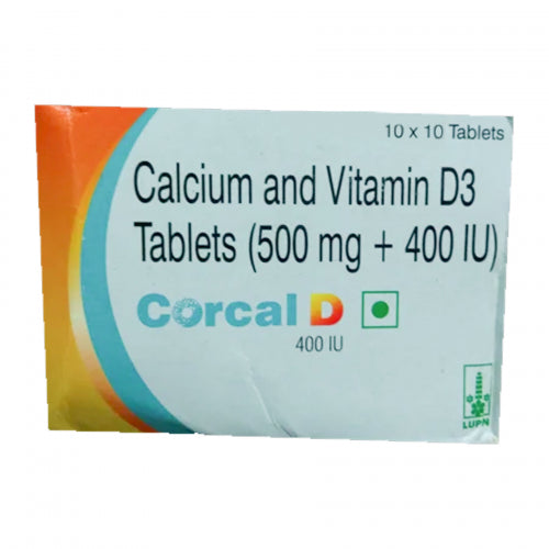 Buy Corcal D 400mg Tablets Online : ClickOnCare.com